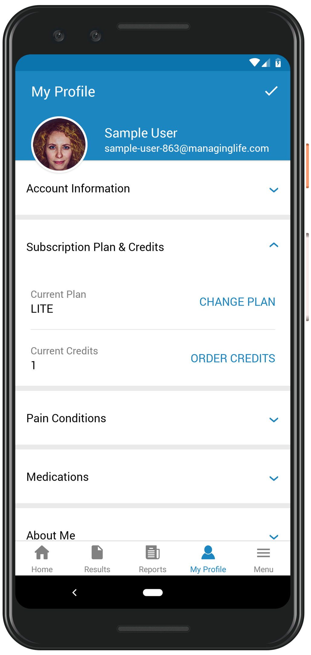 My Profile | User Guide - Subscription Plans and Credits