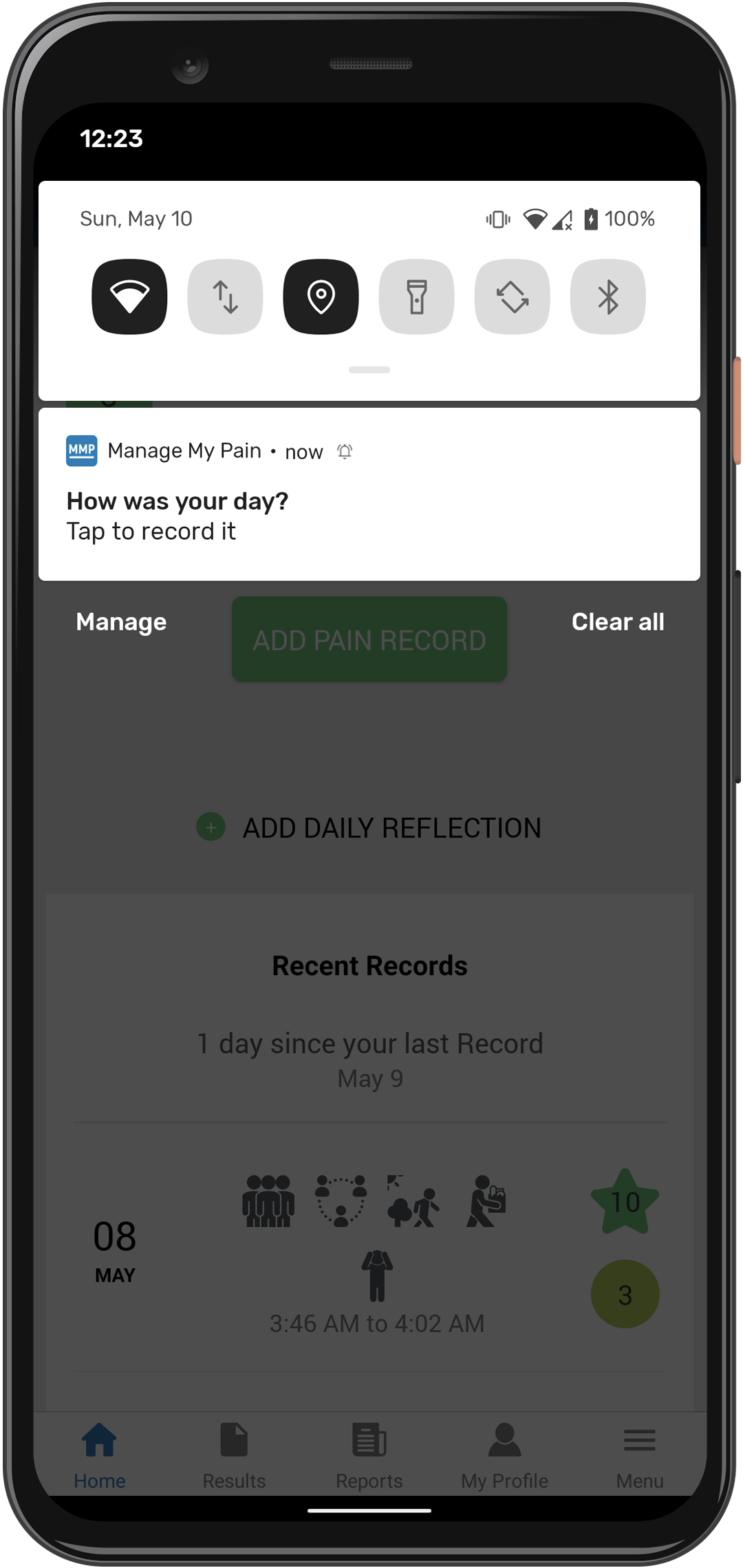 Getting Started | User Guide - Daily Reflection