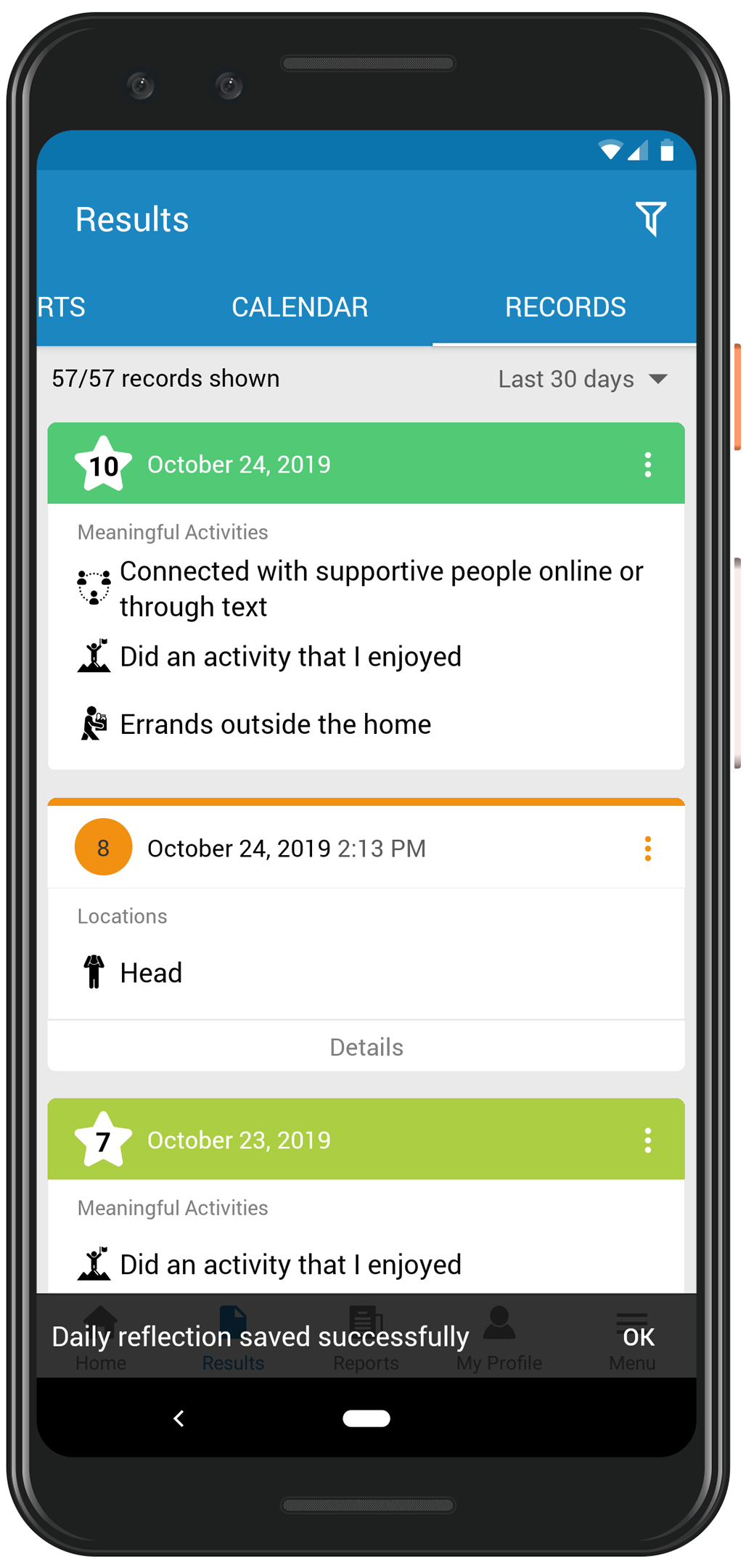 Getting Started | User Guide - Daily Reflection
