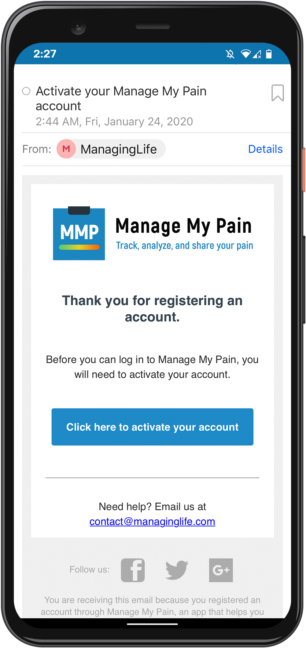 Getting Started | User Guide - Create an Account