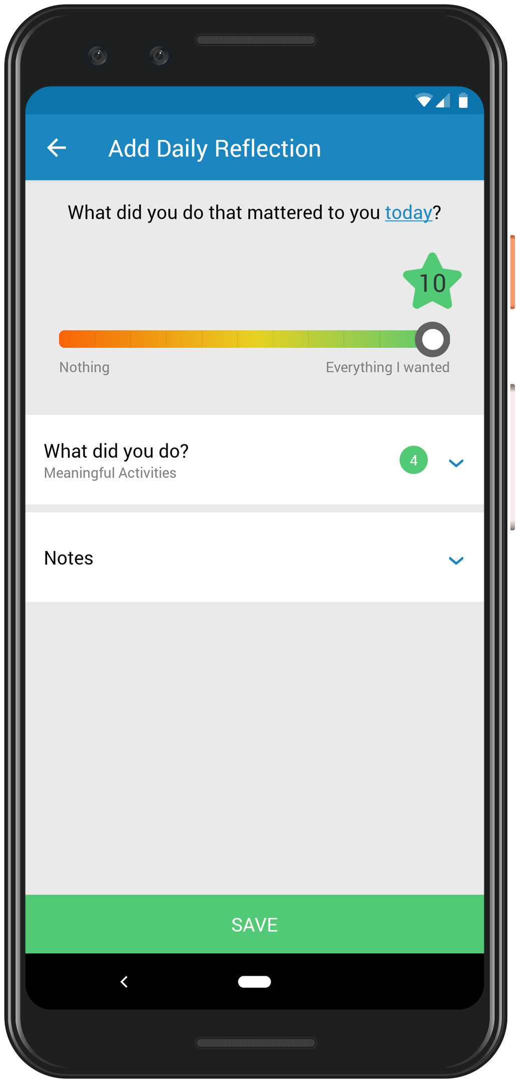 Getting Started | User Guide - Daily Reflection